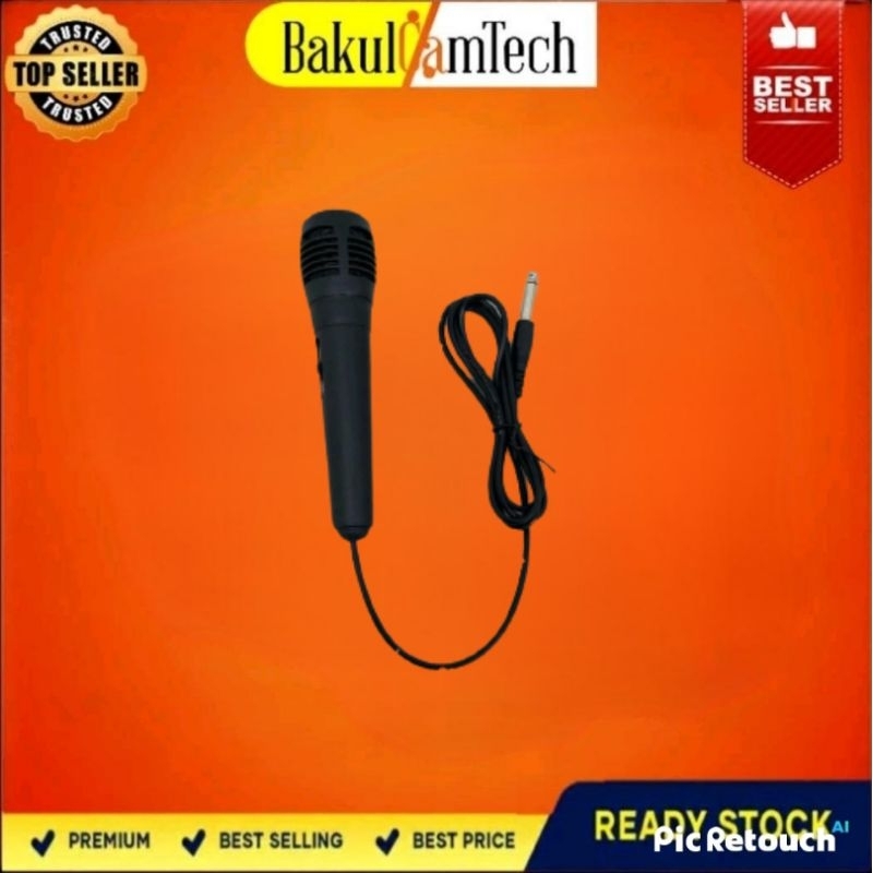 Jual Mic Mix kabel karaoke jack besar untuk speaker multifungsi ...