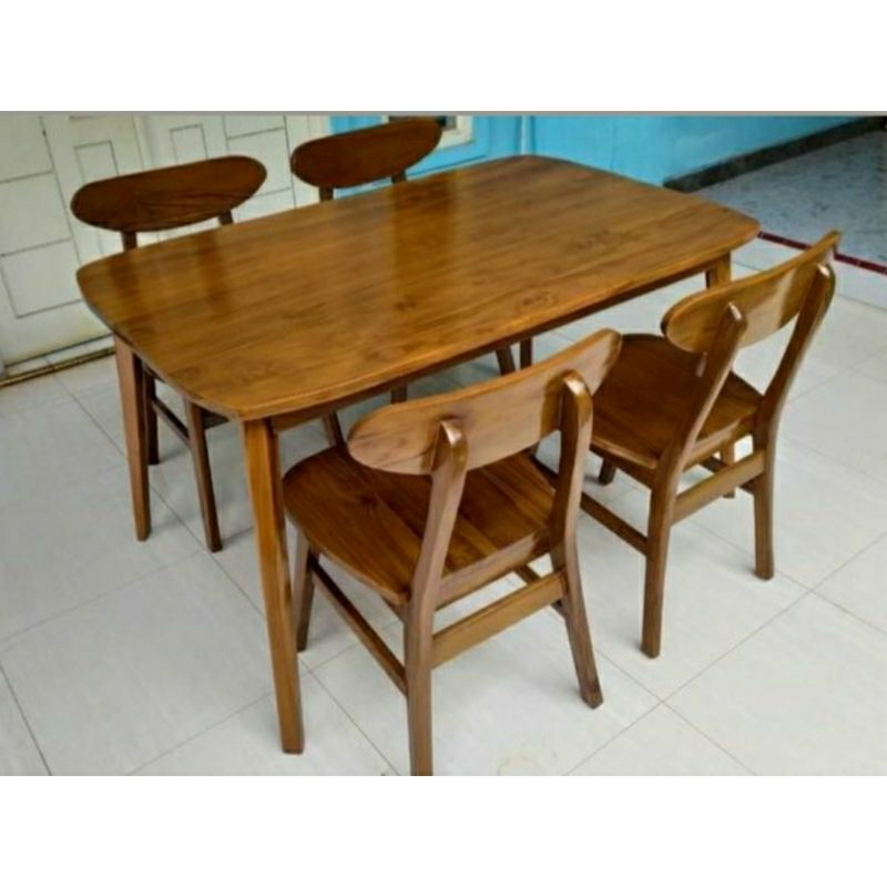 Jual meja set cafe/meja makan cafe/meja cafe | Shopee Indonesia