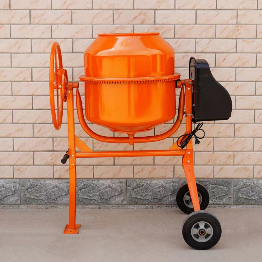 Jual Dutec Mesin Pengaduk Semen Elektrik Molen Concrete Mixer 180Liter | Shopee Indonesia