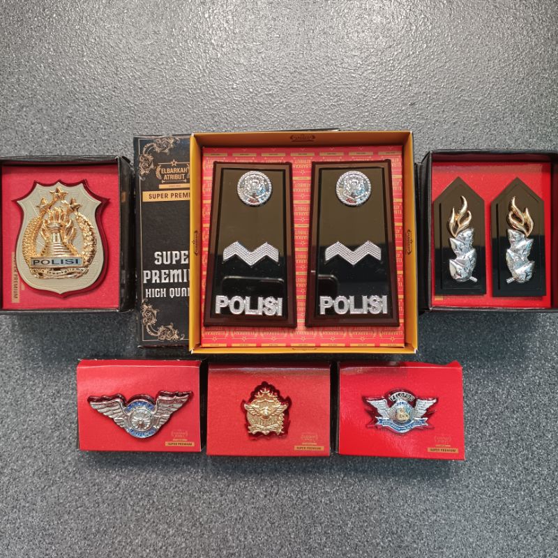Jual Box Exclusive Pangkat Polisi / Polri dan Custom Ucapan Selamat ...