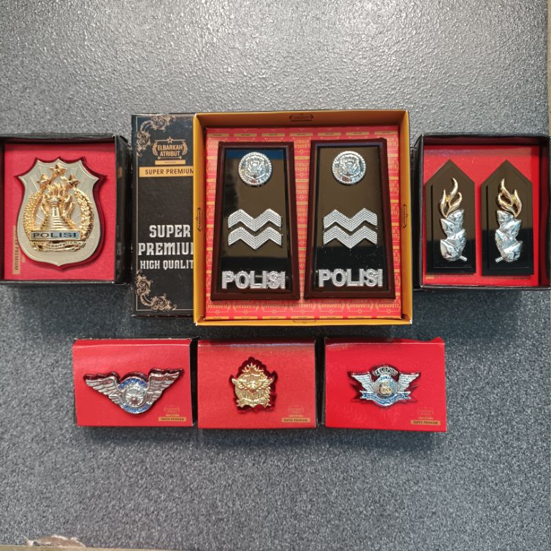 Jual Box Exclusive Pangkat Polisi / Polri dan Custom Ucapan Selamat ...