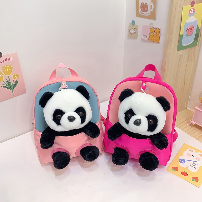 Jual B55 Yourbags Tas boneka Panda Tas Anak Tas Kartun Mewah Split Elk ...