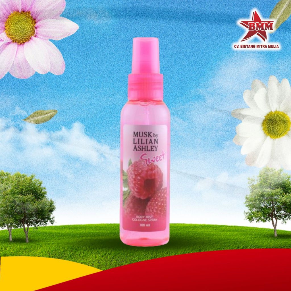 Jual Parfum Badan EDC Mist Musk Lilian 100ml Aroma Musk Segar dan Elegan | Shopee Indonesia