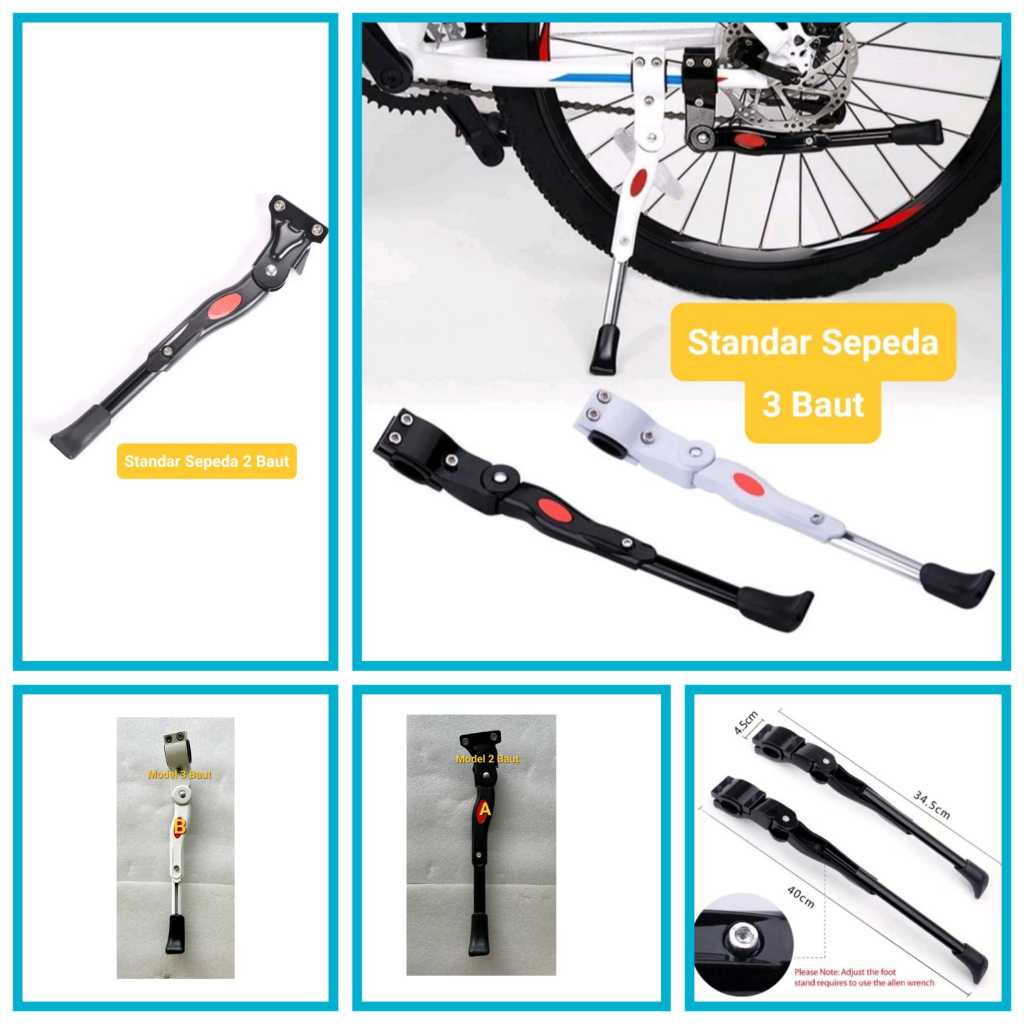 Jual Standar Sepeda Model samping untuk sepeda MTB / sepeda Gunung ...