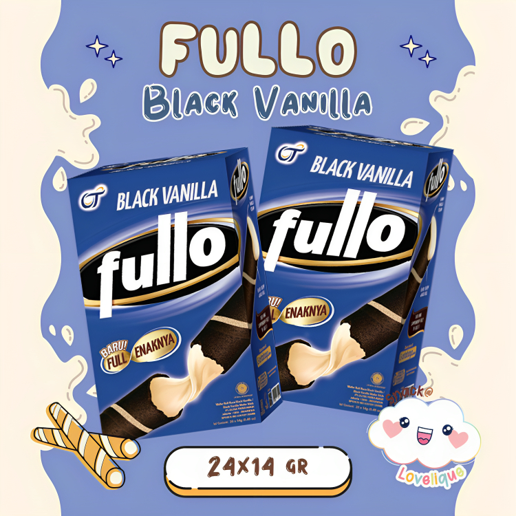 Jual Fullo Stick Wafer Rolls 14g 1 BOX Isi 20pcs ( Choco Berry / Black ...