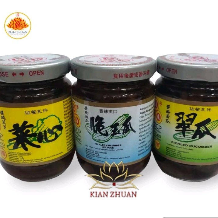 Jual AAA Pickled / Aneka Acar Selada, Timun, Selada Timun | Shopee ...