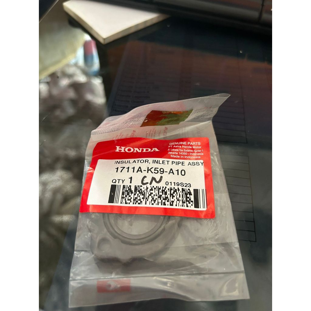 Jual BONIT INSULATOR INLET PIPE ASSY HONDA VARIO 150 eSP 1711A-K59-A10 ...