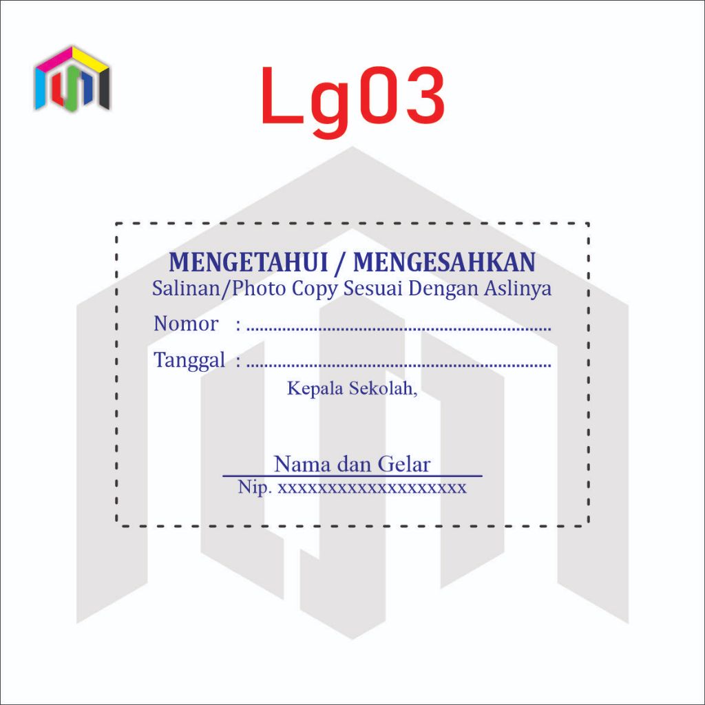 Jual Stempel Legalisir Custom | Shopee Indonesia