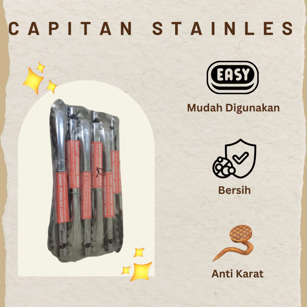 Jual CAPITAN/CAPITAN MAKANAN/CAPITAN MURAH/Capitan Stainles Makanan ...