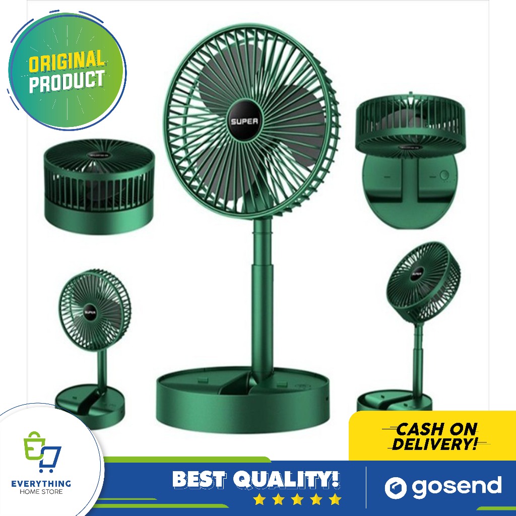 Jual Foldable Fan Portable ORIGINAL EHS | Shopee Indonesia
