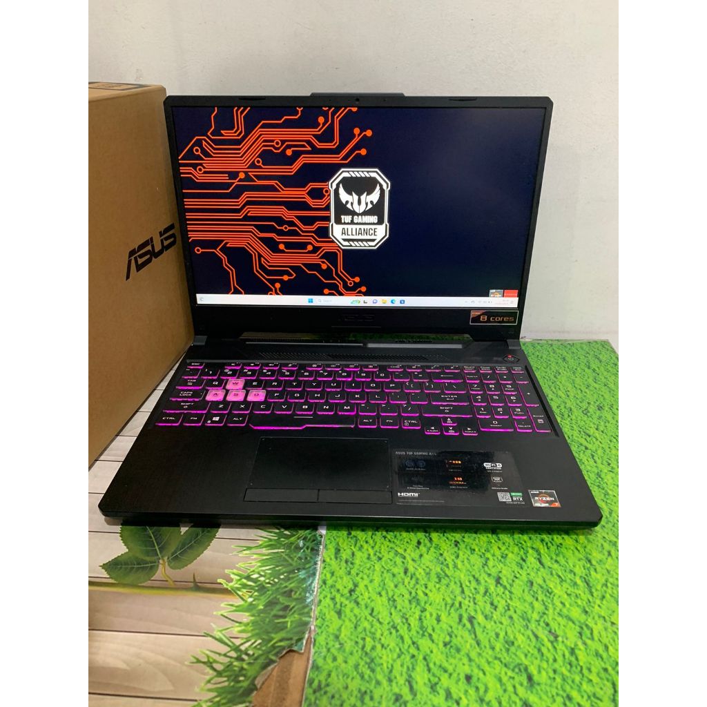 Jual ASUS TUF A15-F506IC Ryzen 7-4800H Ram 8gb SSD 512 Win.11 RTX 3050 ...
