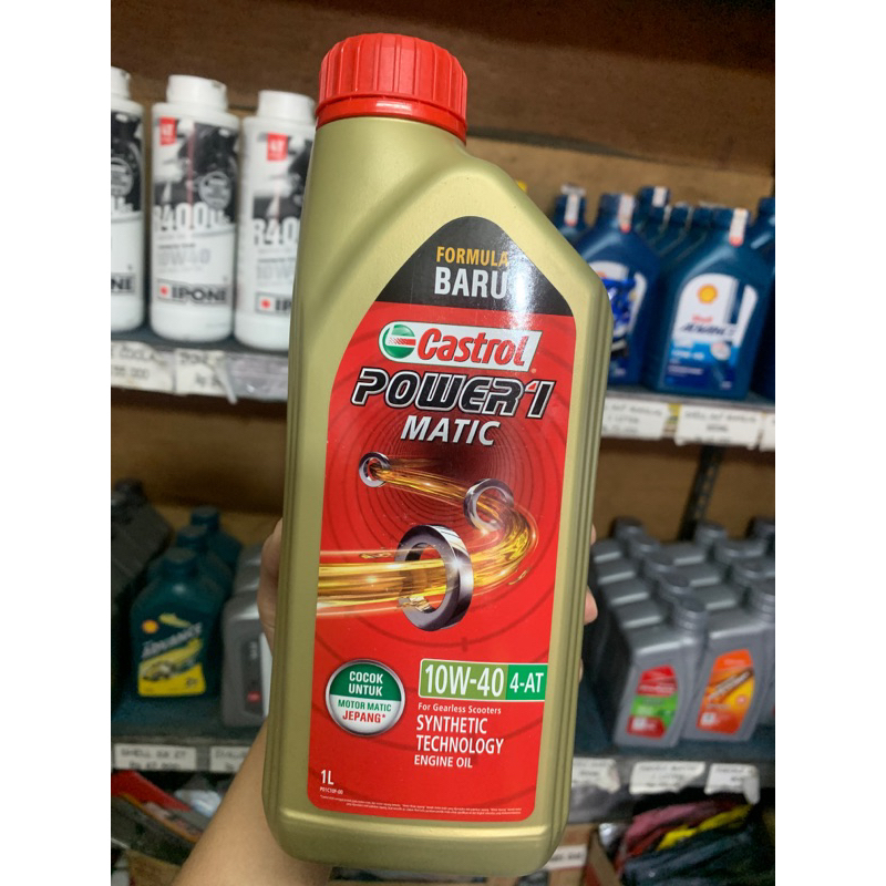 Jual CASTROL POWER 1 MATIC 10-40 1L | Shopee Indonesia