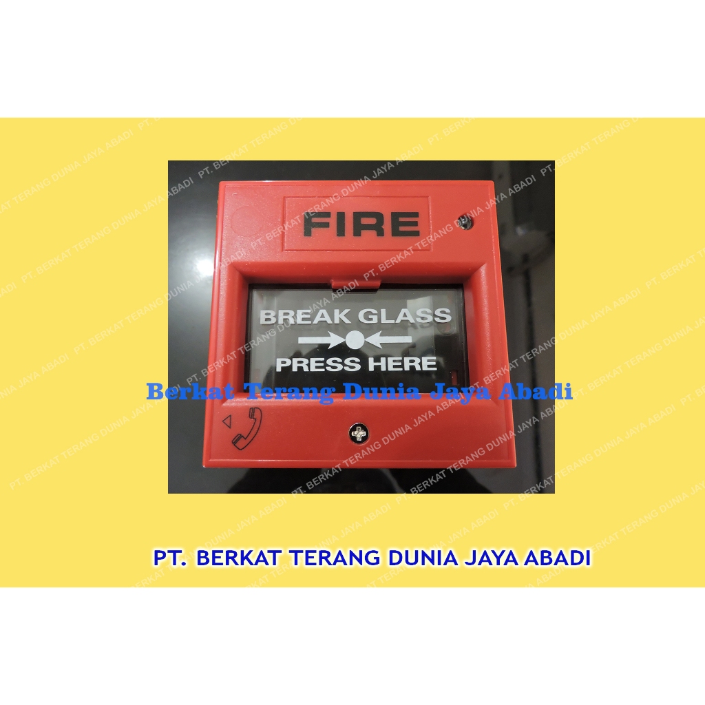 Jual Manual Break Glass & Jack Intercom type M 400 K/T merk System ...