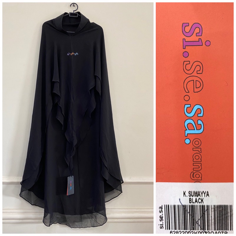 Jual sisesa khimar sumaya Hitam | Shopee Indonesia