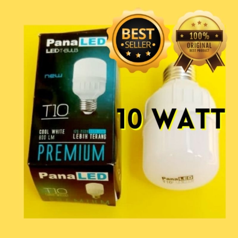 Jual Lampu PANALED PREMIUM 10 Watt Lampu Led Capsule Bohlam 10 Watt | Shopee Indonesia