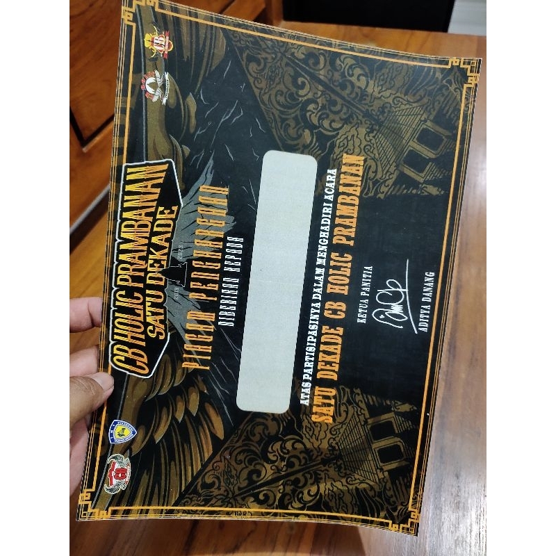 Jual piagam sertifikat acara CB | Shopee Indonesia