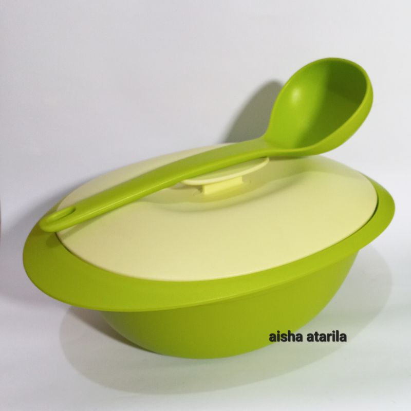 Jual blossom soup server w ladle 1,8L tupperware (NEW) | Shopee Indonesia