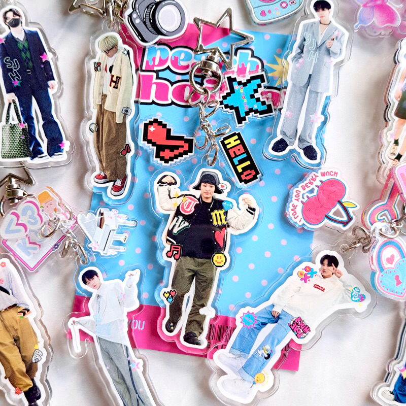 Jual treasure keychain hyunsuk jihoon yoshi junkyu jaehyuk asahi ...