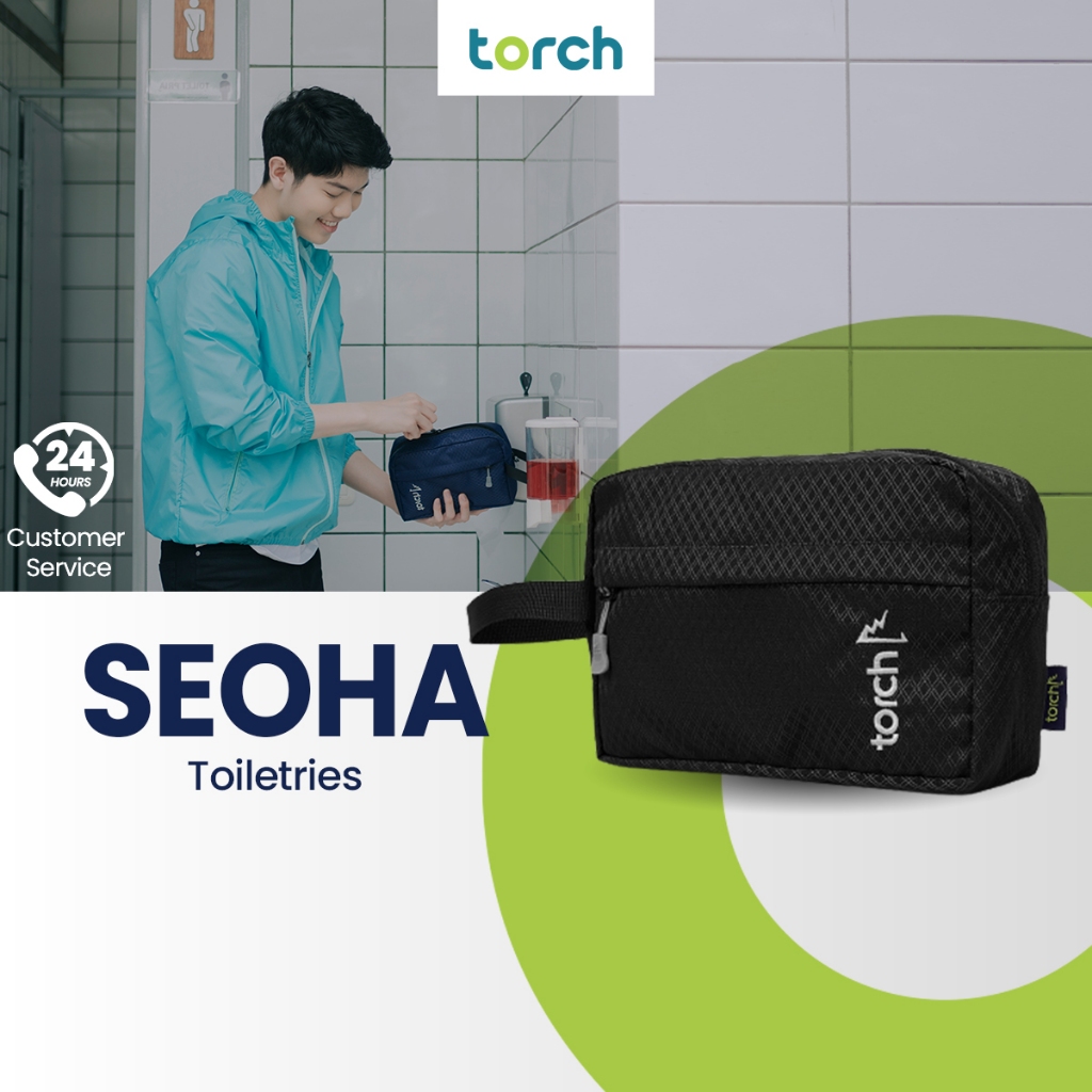 Jual TORCH Seoha Pouch Alat Mandi Kosmetik Tulis Souvenir Anti Air ...