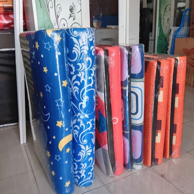Jual Kasur Busa Lipat Murah 90cm x 180cm tebal 5cm | Shopee Indonesia