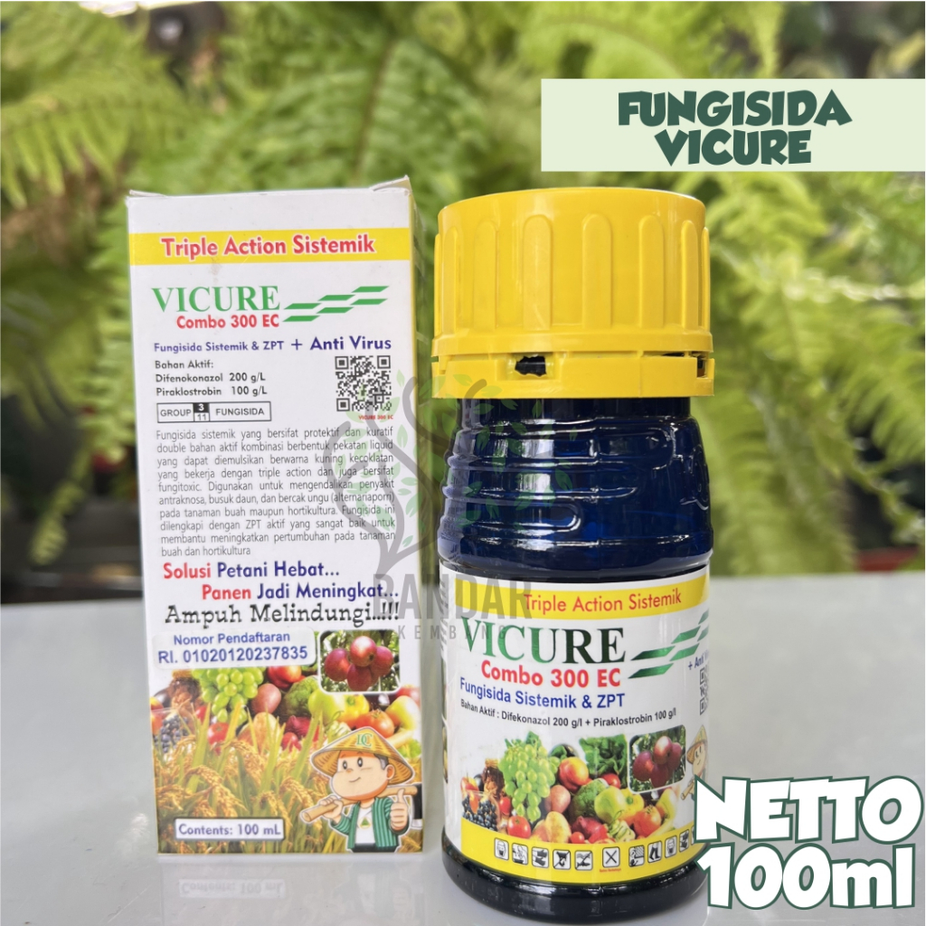 Jual Fungisida Sistemik Vicure Combo 300EC 100ml Penghilang Kutu Putih ...