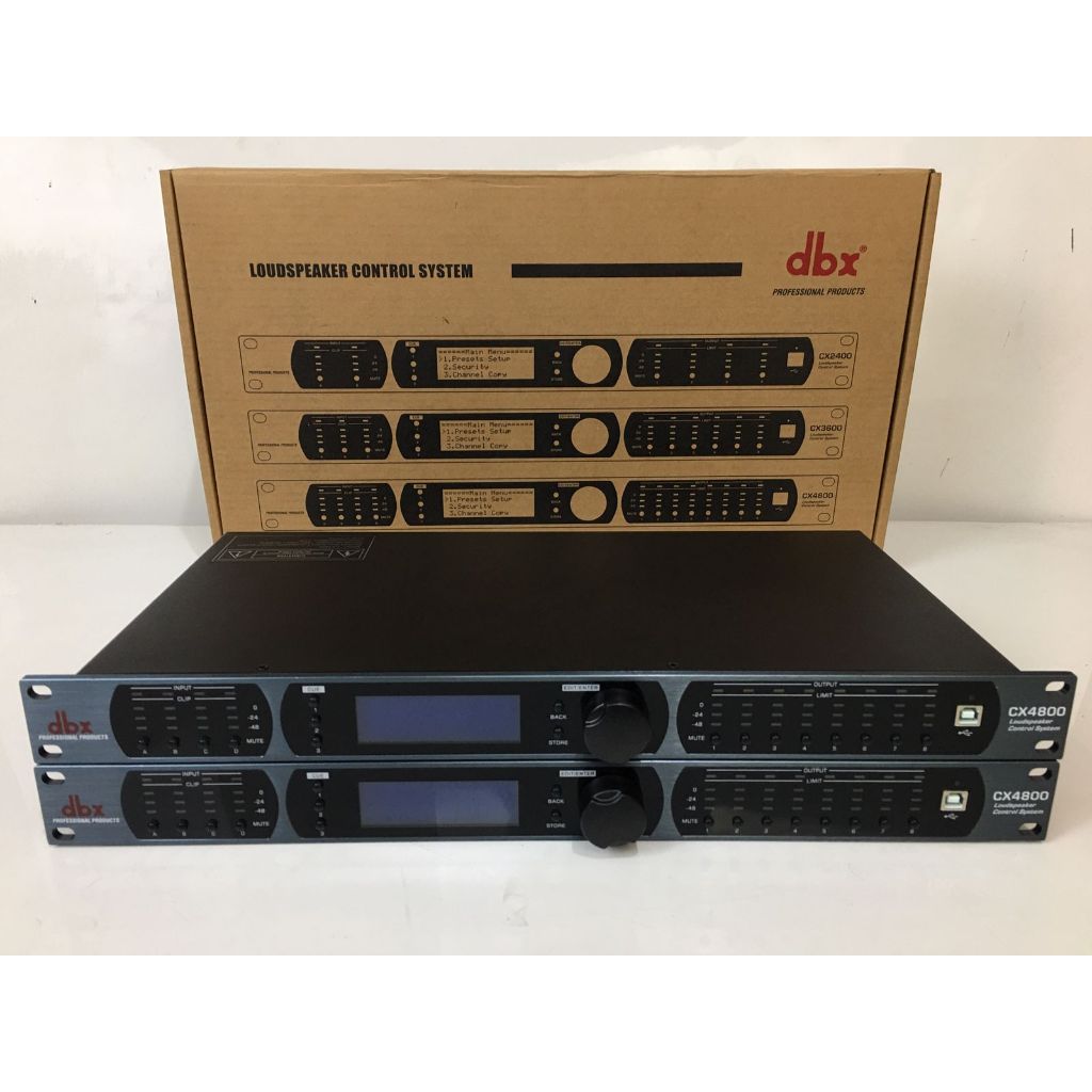 Jual Speaker Management DBX CX 4800 / CX4800 / CX-4800 DRIVE RACK ...