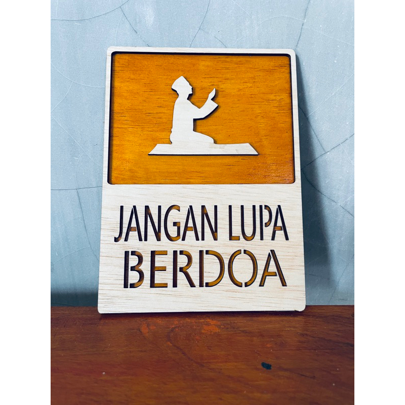 Jual papan tanda wajib cuci tangan / sign dekorasi hiasan dinding/ home ...