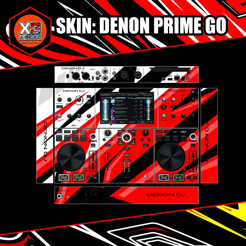 Jual SKINZ DENON PRIME GO ALL VARIAN COLOUR & CUSTOM (STICKER) | Shopee ...