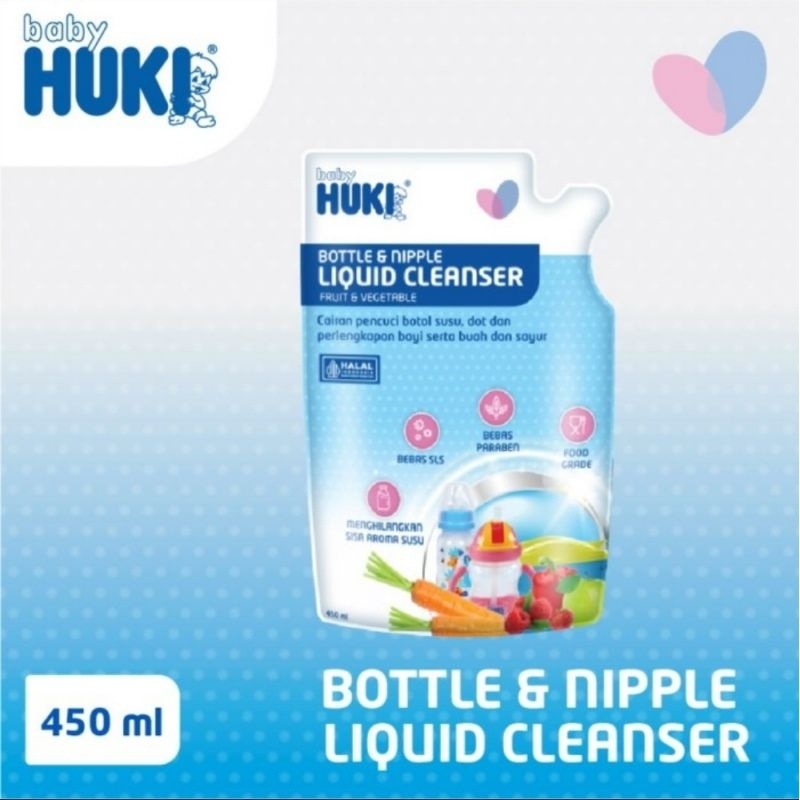 Jual Huki Liquid Cleanser 450 ml | Shopee Indonesia