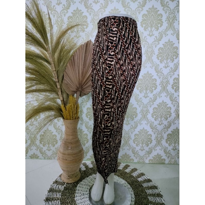 Jual Rok plisket wiru motif parang Keris | Shopee Indonesia