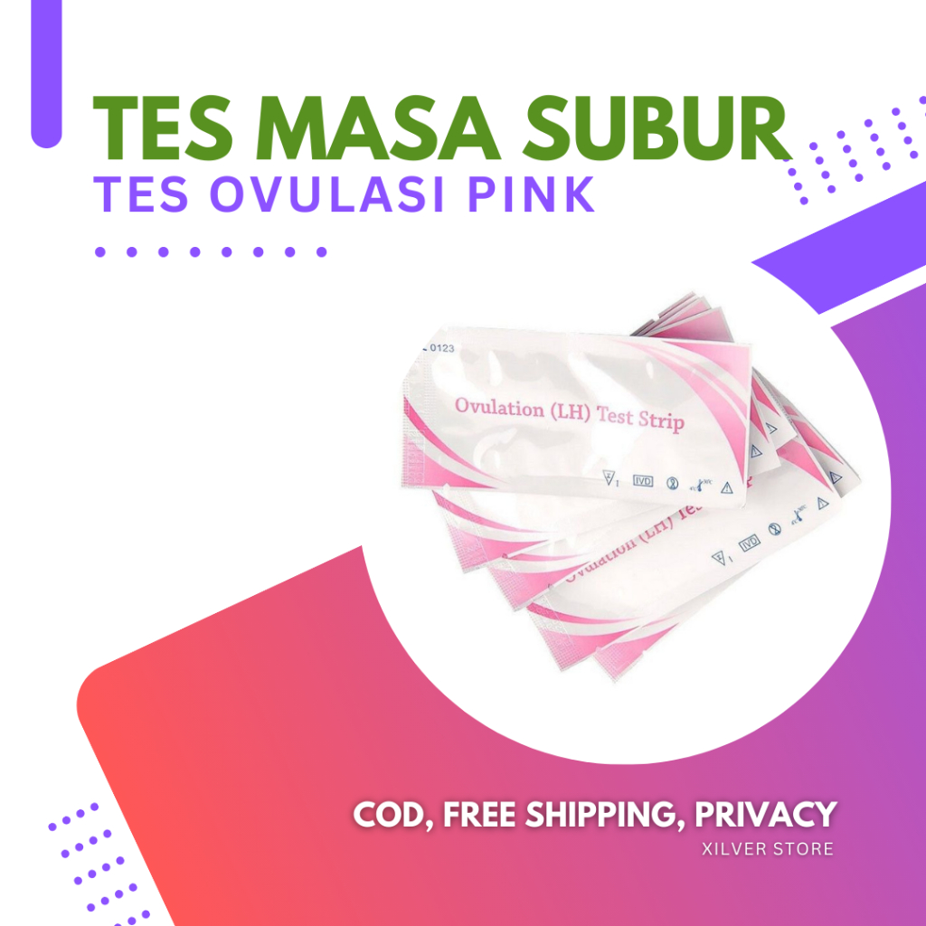 Jual Ovulation LH Test Strip Tes Masa Subur Kesuburan Baby Test Ovutest ...