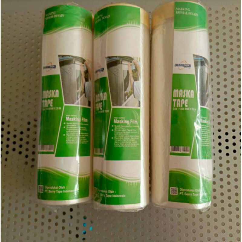 Jual MASKA TAPE 150 CM x 20 METER (Protect Cover) | Shopee Indonesia