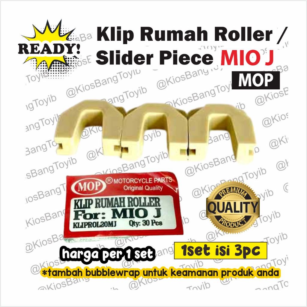Jual Slider Slide Piece Set Klip Rumah Roller Mio J GT Soul M3 Fino ...