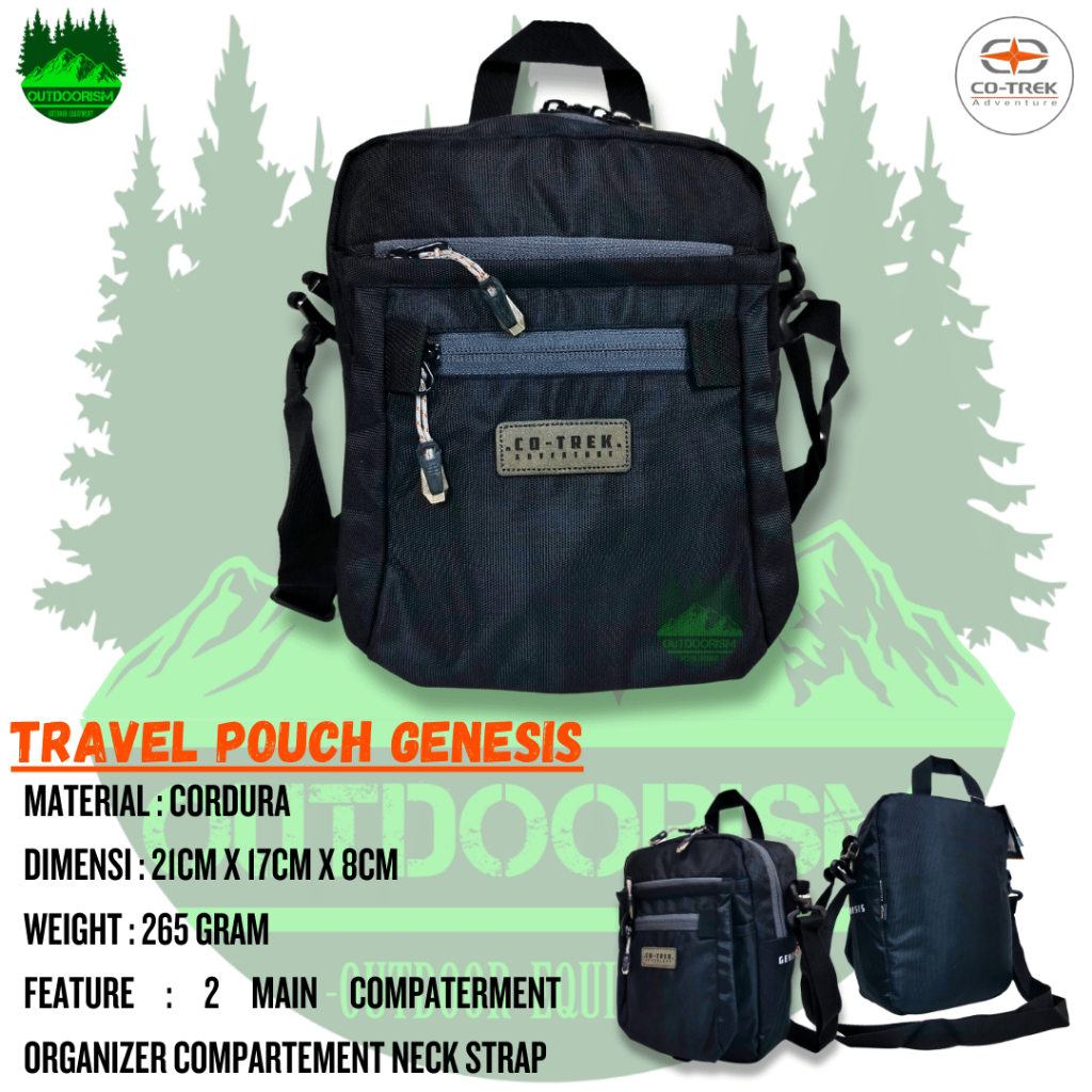 Jual Travel Pouch Cotrek Genesis | Tas Selempang Cotrek Adventure ...
