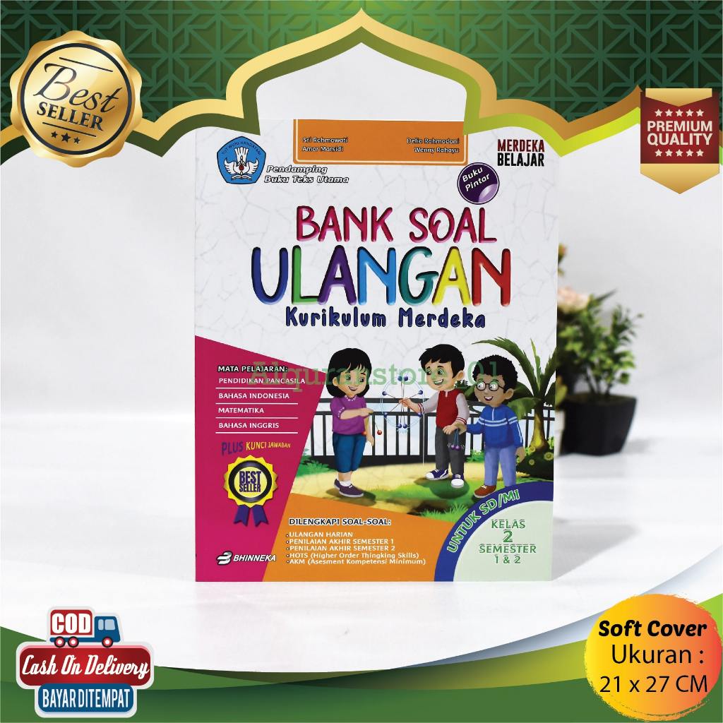 Jual Buku Sd Kurikulum Merdeka / Buku Soal Latihan Sd / Bank Soal Ulangan Kurikulum Merdeka ...