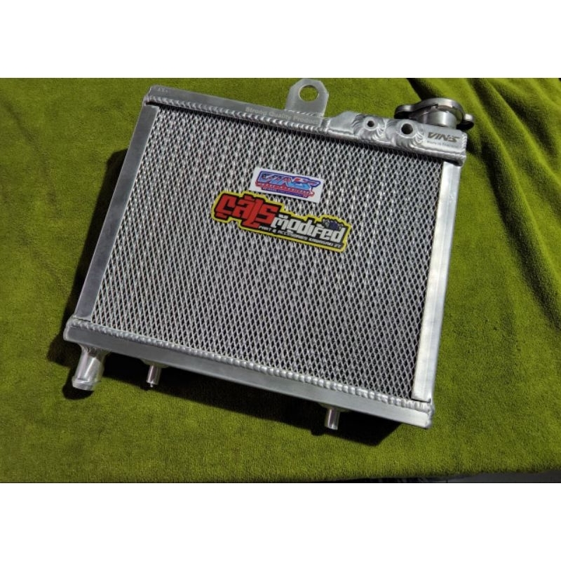 Jual RADIATOR ALUMUNIUM TYPE A2 SUDAH JARING PELINDUNG KAWASAKI SERPICO ...