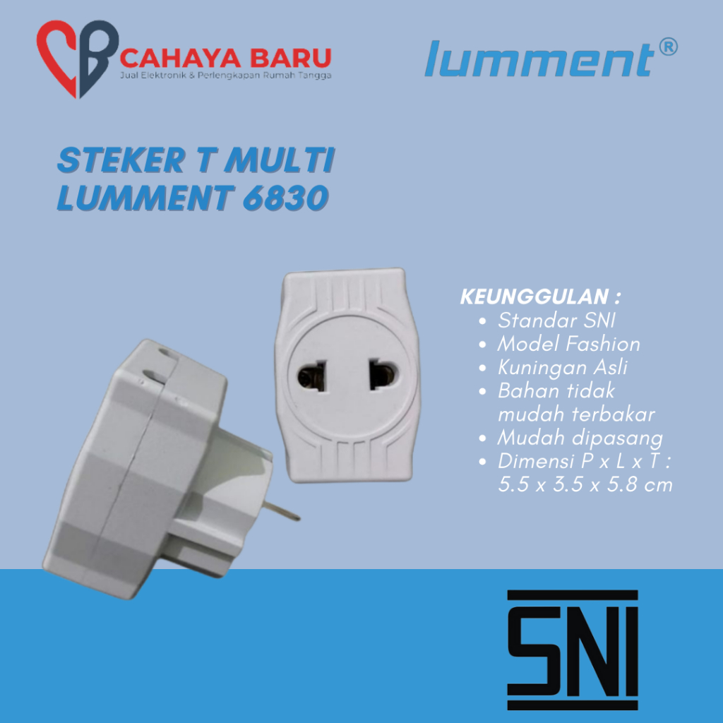 Jual STEKER T MULTI LUMMENT 6830 | Shopee Indonesia