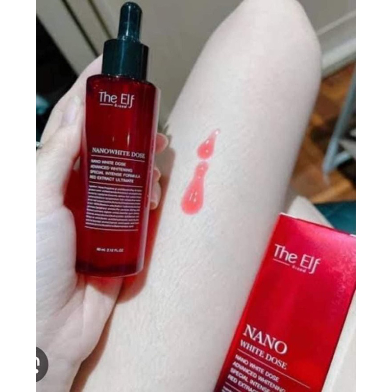 Jual THE ELF NANO WHITE DOSE WHITE SERUM WHITENING ORI KEMASAN BARU ...