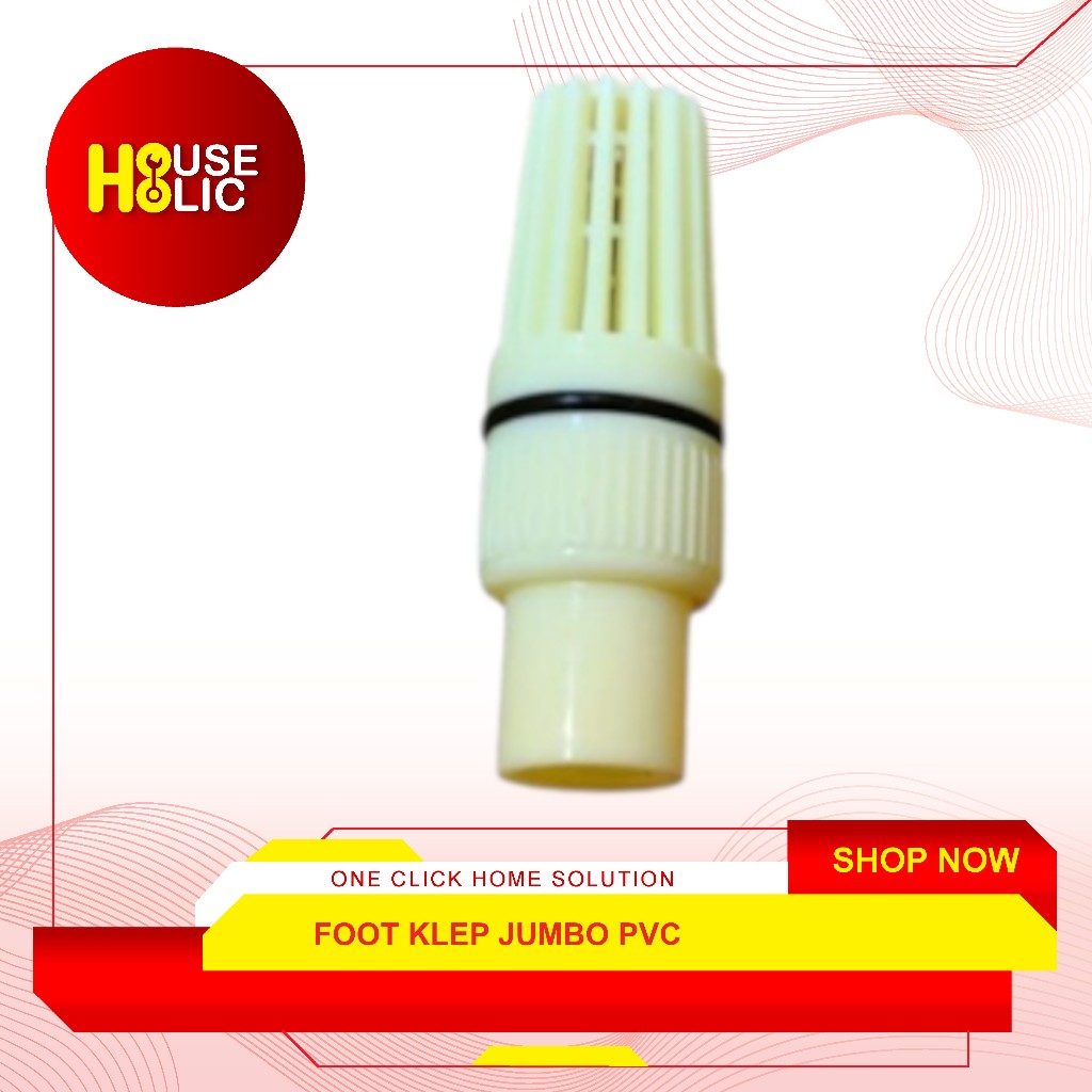 Jual Footklep Jumbo Saringan Pipa 1" 3/4" Foot Klep Pvc Sumur Valve ...