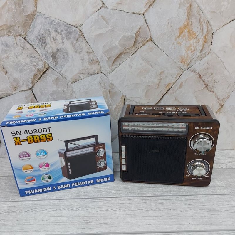 Jual Radio Bluetooth Murah Radio SN-4020 BT Radio Jadul Radio Mini ...