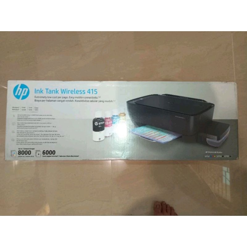 Jual Printer HP 415 Infus Print Copy Scan Werless + Layar | Shopee ...