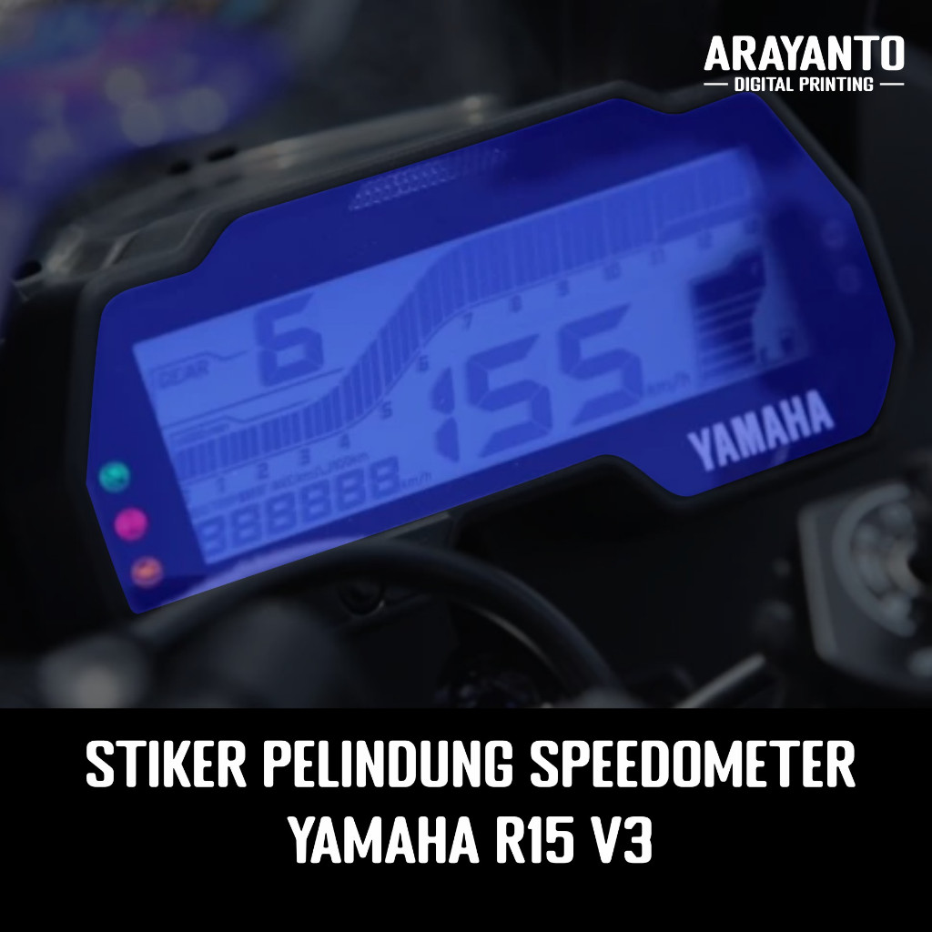 Jual Sticker Pelindung Speedometer Yamaha R15 V3 Variasi Transparan ...