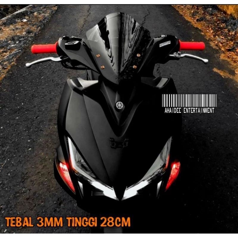 Jual WINDSHIELD VISOR SECTBILL AEROX OLD AEROX NEW CONNECTED TEBAL 3 MM ...