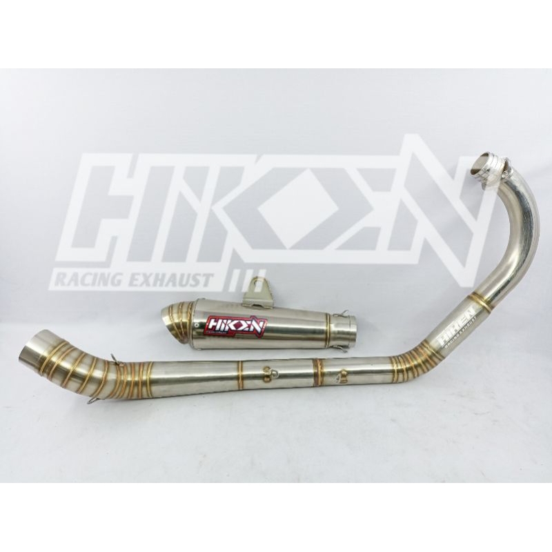 Jual knalpot cb tiger megapro gl 100 original hiken racing exhaust ...