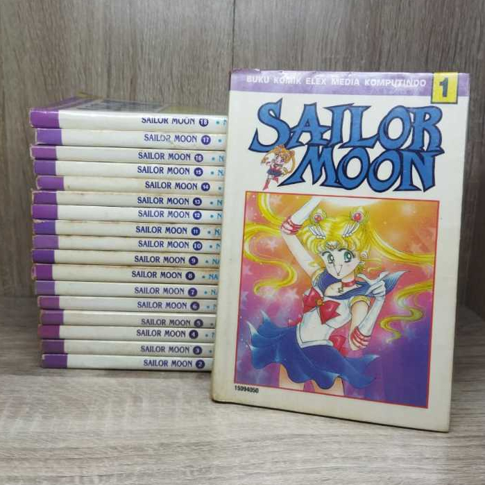Jual Komik Sailor Moon 1-18 Tamat Full Sampul Warna by Naoko Takeuchi | Shopee Indonesia