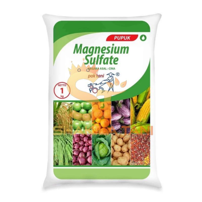 Jual PUPUK MAGNESIUM SULFATE PAK TANI 1 KG - SAPROTAN UTAMA | Shopee ...