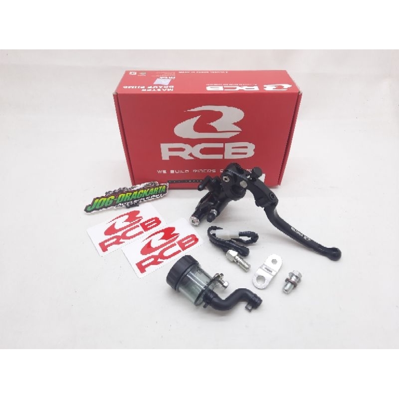 Jual MASTER REM RCB S1 14MM ORIGINAL RCB UNIVERSALL MOTOR WARNA HITAM ...
