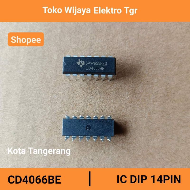 Jual Mesin Las Sparepart | CD4066BE IC Dip 14 Pin | Shopee Indonesia