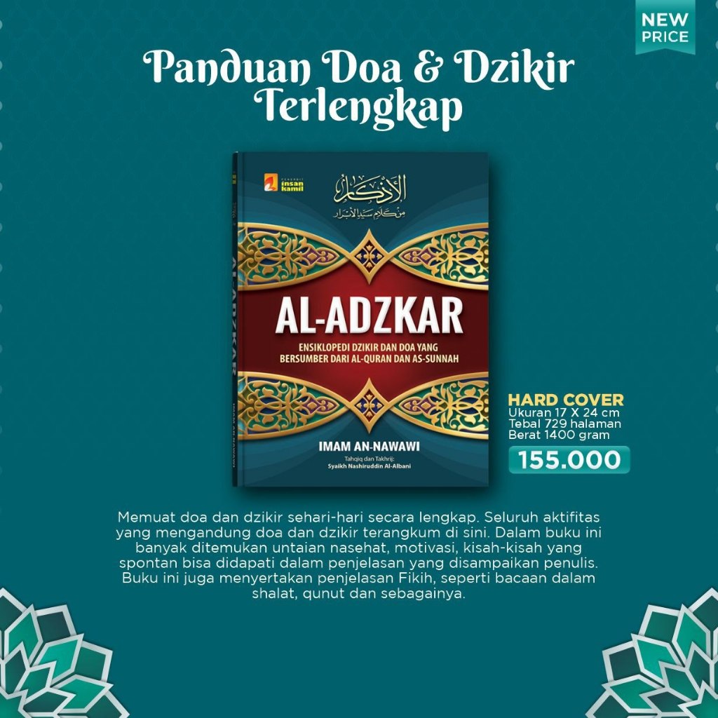 Jual AL-ADZKAR Ensiklopedi Dzikir dan Doa | Shopee Indonesia