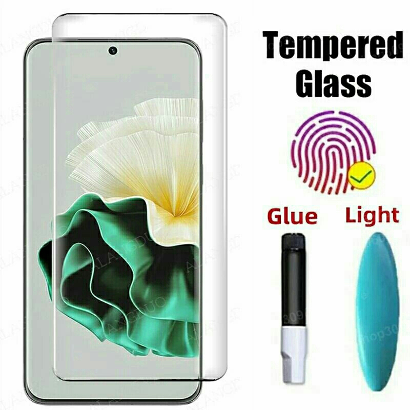 Jual Vivo V27 5G Tempered Glass Melengkung UV LASER CURVED FULL GLUE. | Shopee Indonesia